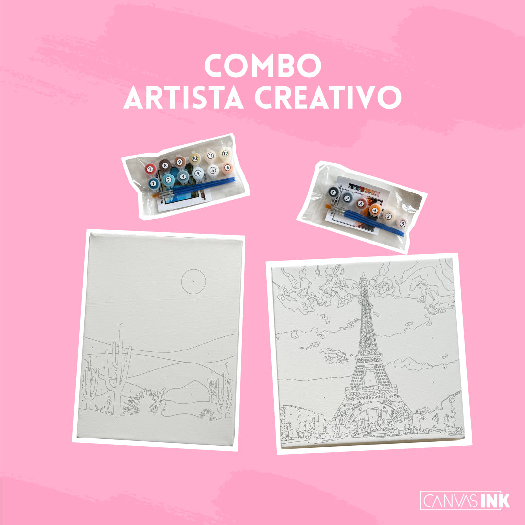 Kit Números – Tulipanes – Realista – Canvasinkcol
